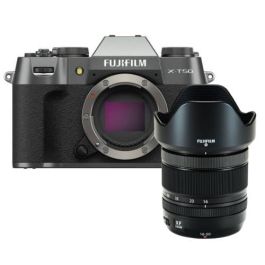 Fujifilm X-T50 Mirrorless Camera Charcoal Silver with XF 16-50mm Lens ...